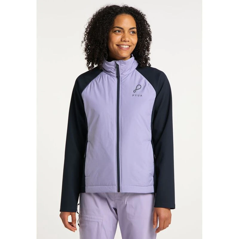 Pyua Womens Everlight Jacket (Lilac/Obscure Blue) | Sportpursuit.com