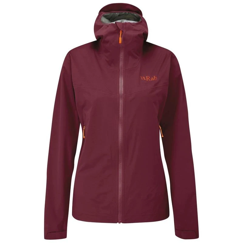 Rab Womens Kinetic 2.0 Jacket (Deep Heather) | Sportpursuit.com