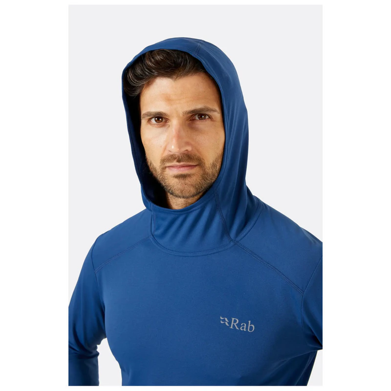 Rab Mens Force Hoody (Nightfall Blue) | Sportpursuit.com
