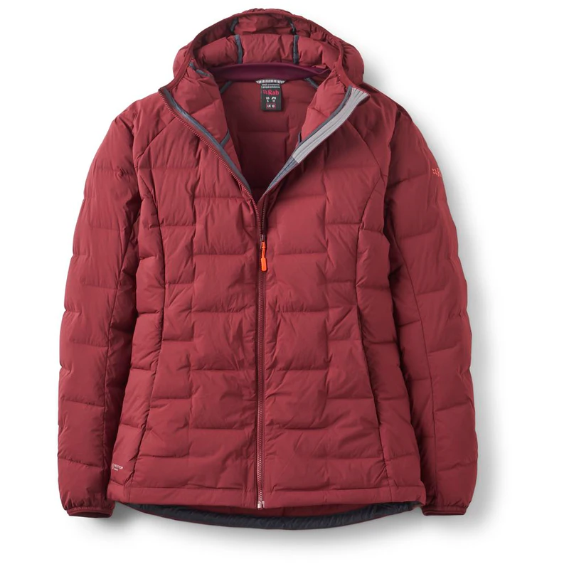Rab Womens Cubit Stretch Down Jacket (Deep Heather) | Sportpursuit.com