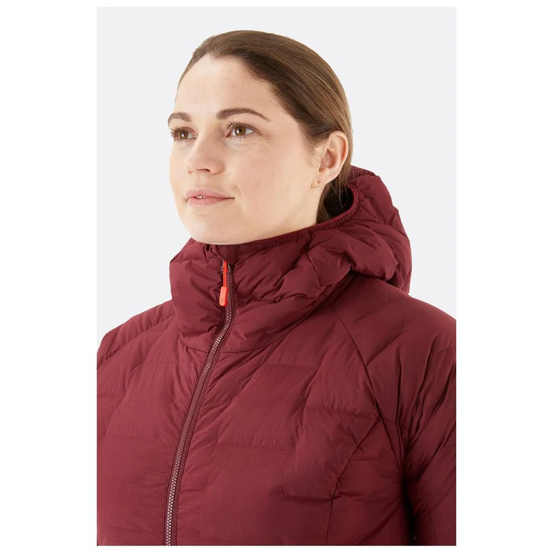 Rab Womens Cubit Stretch Down Jacket (Deep Heather) | Sportpursuit.com