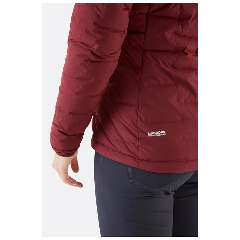 Rab Womens Cubit Stretch Down Jacket (Deep Heather) | Sportpursuit.com