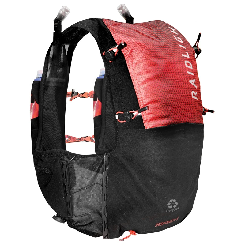Raidlight Responsiv 6L Hydration Pack (Black/Neo Red) | Sportpursuit.c