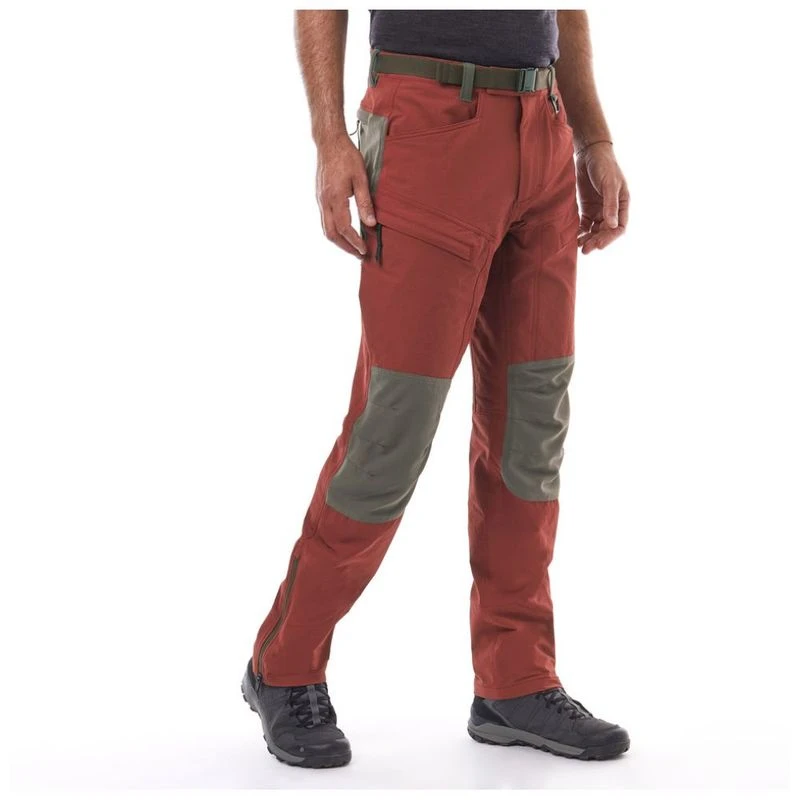 Rohan Mens Fjell Stretch Trekking Trousers (Earth Red/Dark Olive Brown