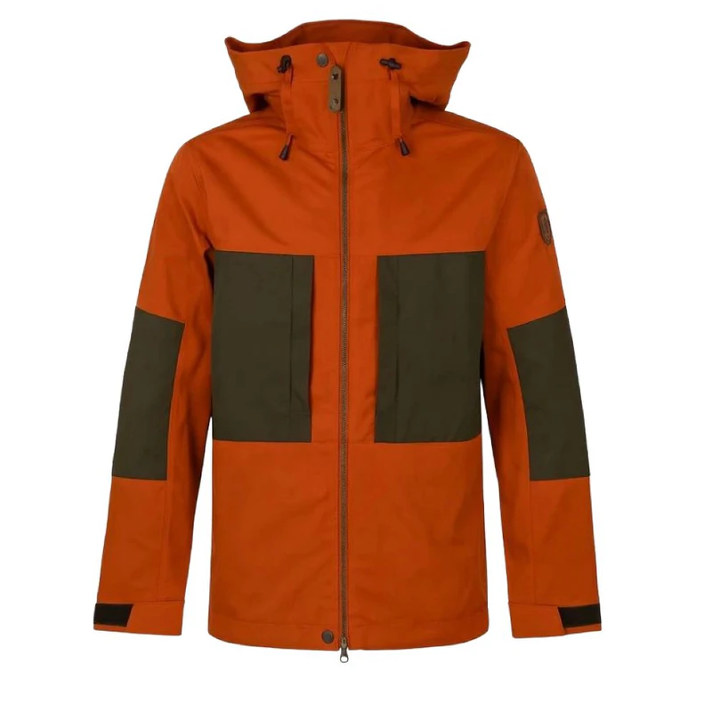 Sasta Mens Roihu Trek Jacket (Orange) | Sportpursuit.com