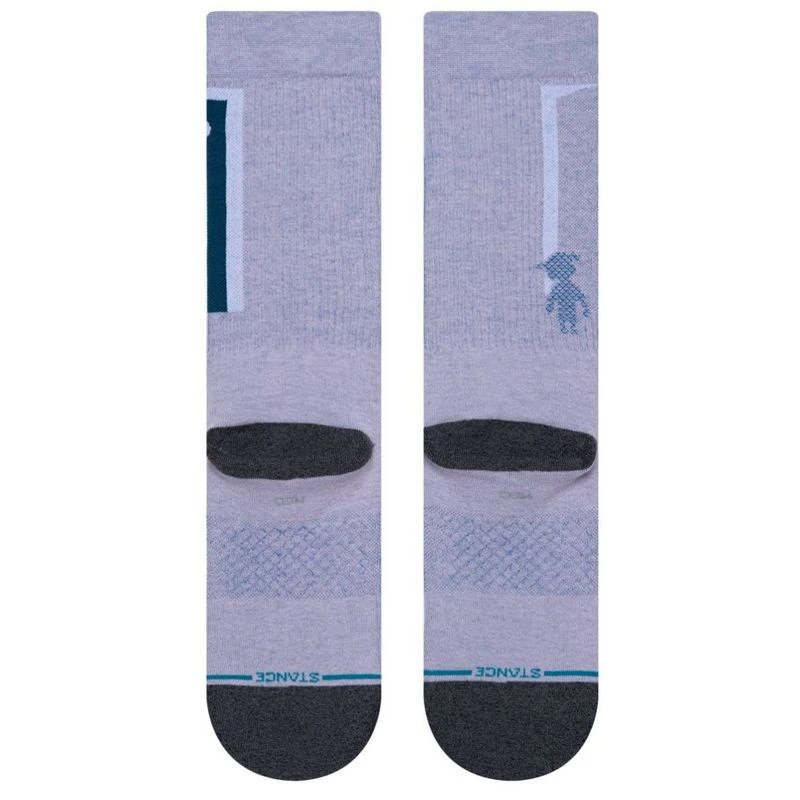 Stance Sully And Boo Socks (Purple) | Sportpursuit.com