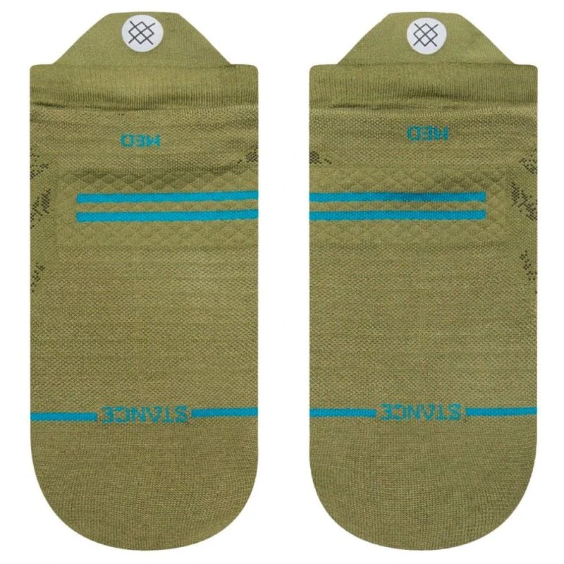 Stance Womens Run Ul Tab Socks (Green) | Sportpursuit.com