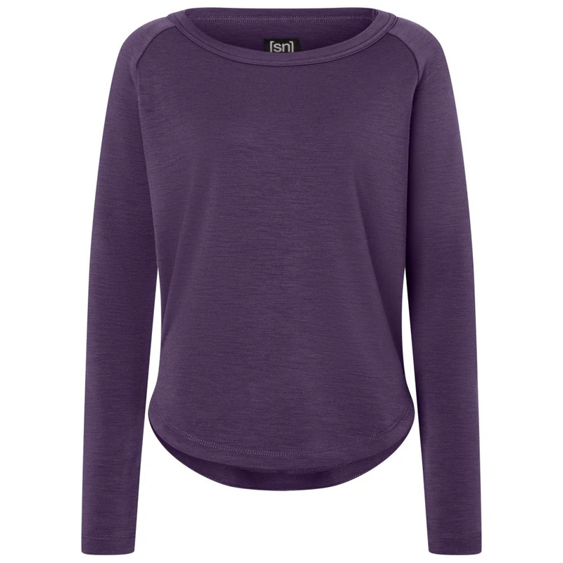 Super Natural Womens Everyday Crew Pullover (Mysterioso) | Sportpursui