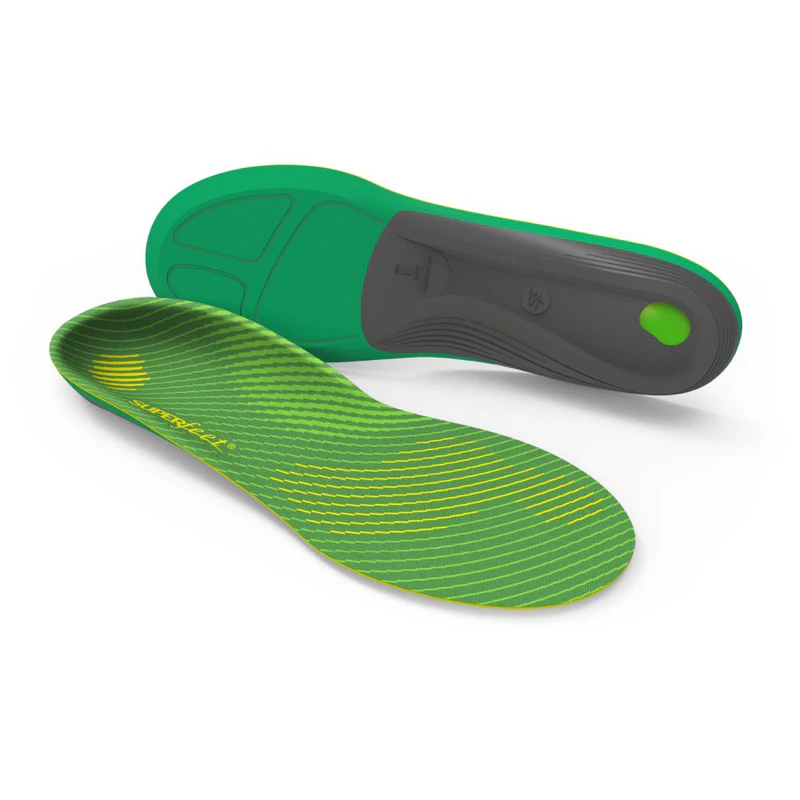 Superfeet Active Support High Arch Insoles (Green) | Sportpursuit.com