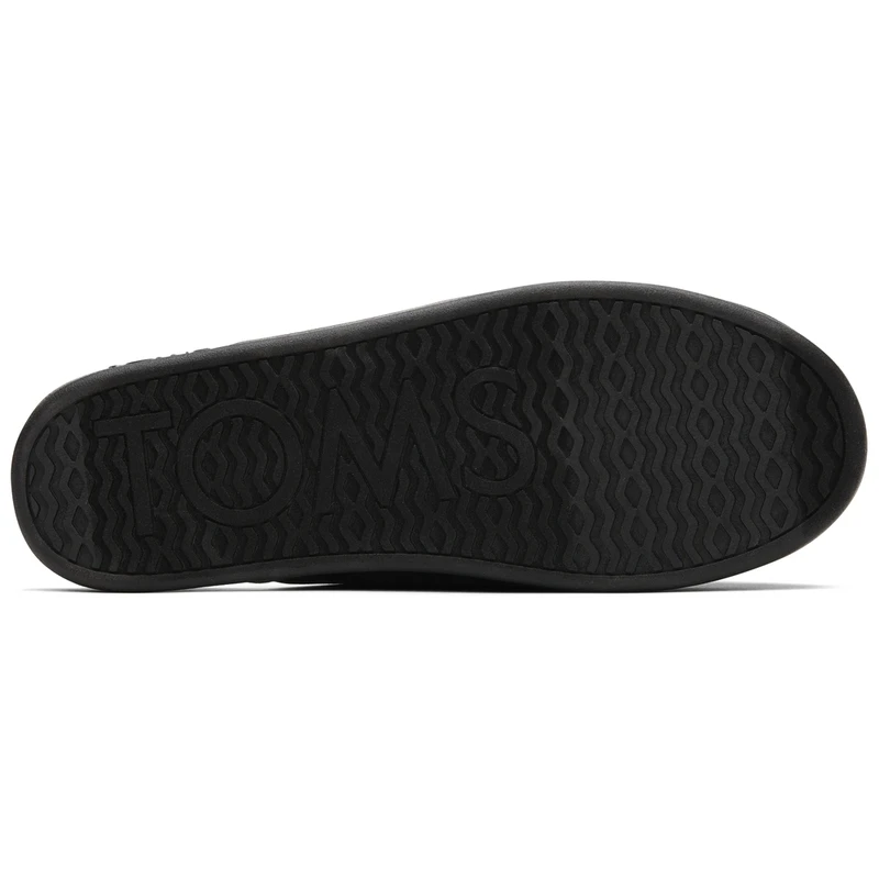 TOMS Mens Harbor Slippers (Black) | Sportpursuit.com