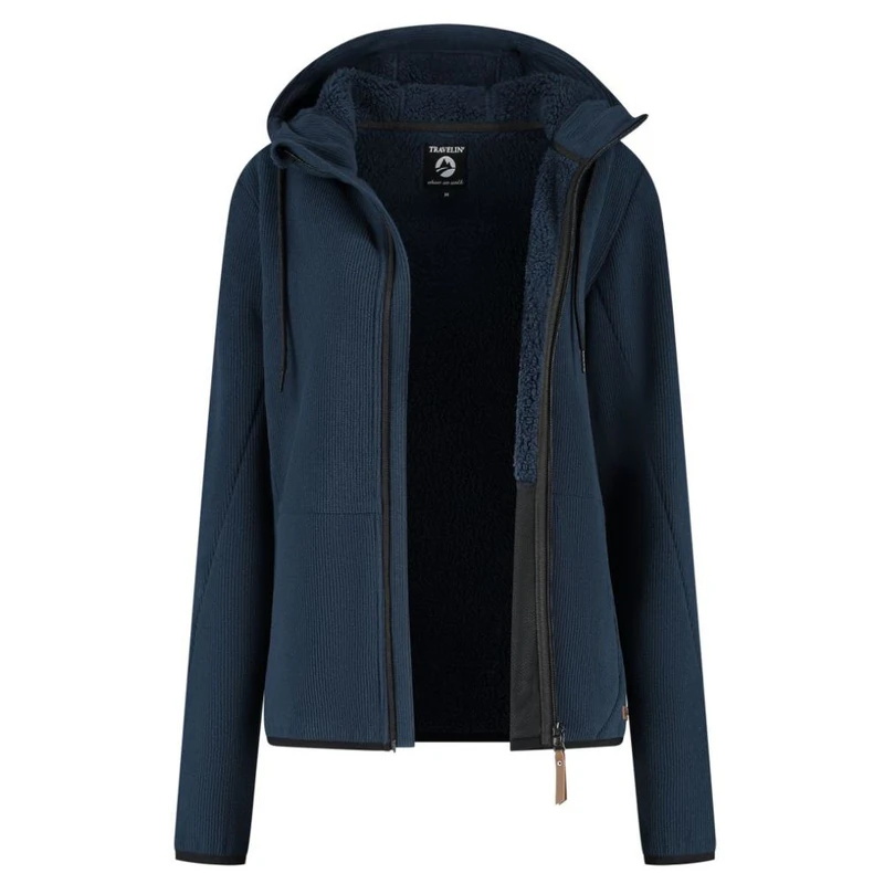 Travelin Womens Kirsten Hoody (Navy) | Sportpursuit.com