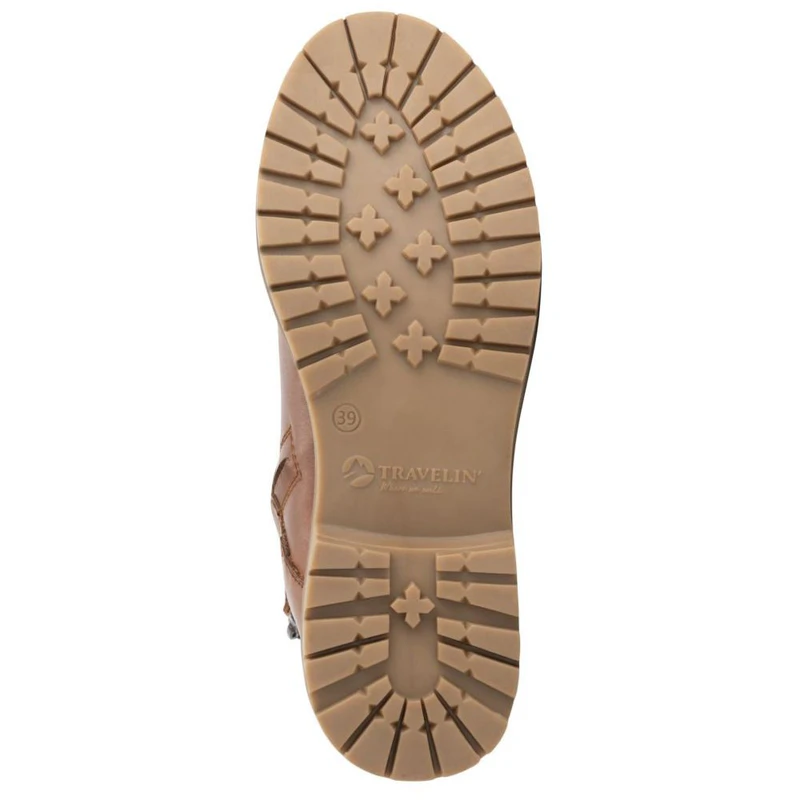 Travelin Womens Larvik Casual Boots (Cognac) | Sportpursuit.com