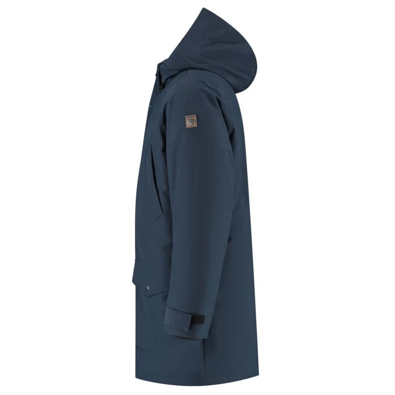 Travelin Mens Olav Parka Jacket (Navy) | Sportpursuit.com