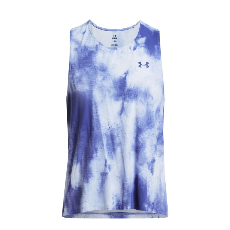 Under Armour Mens Laser Wach Singlet Vest (Purple) | Sportpursuit.com