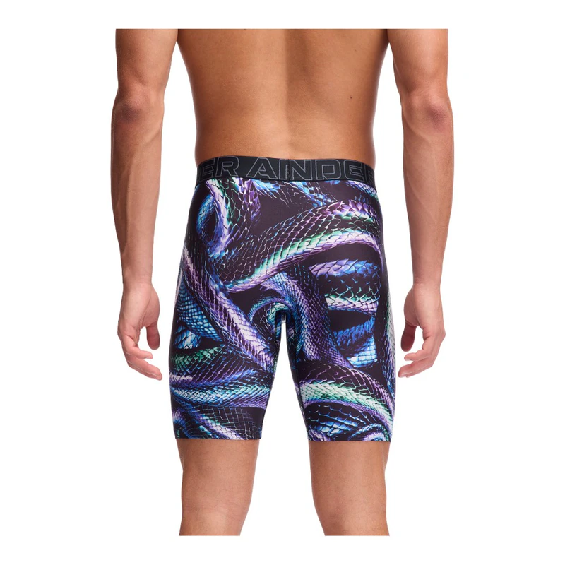 Under Armour Mens Perf Tech Mesh - 9 In Underwear (Purple) | Sportpurs