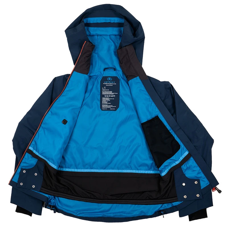 Untrakt Mens Feldspar 2L Shell Jacket (Ink/Bluebird/Beacon) | Sportpur