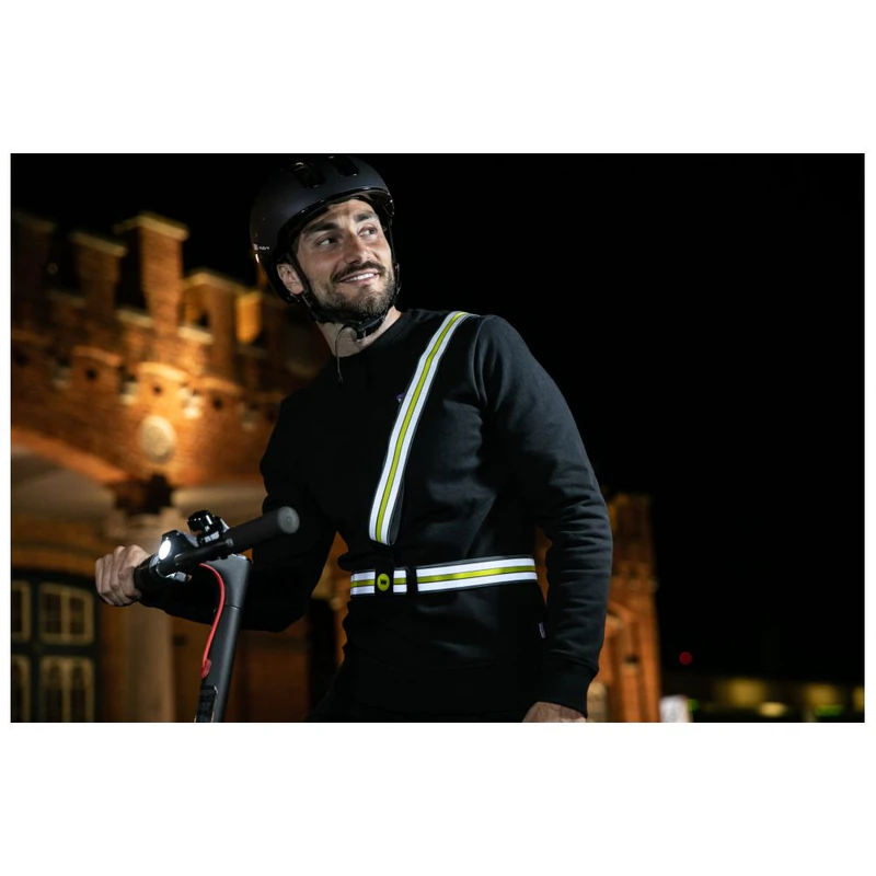 Wowow Cross Wrap Clothing Accessory (Full Reflective/Yellow) | Sportpu
