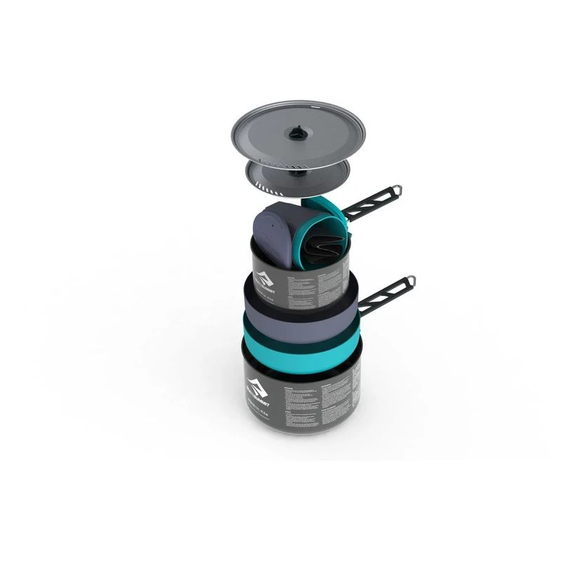 Sea to Summit AlphaSet Cooking Set 2.2 (Grey) | Sportpursuit.com