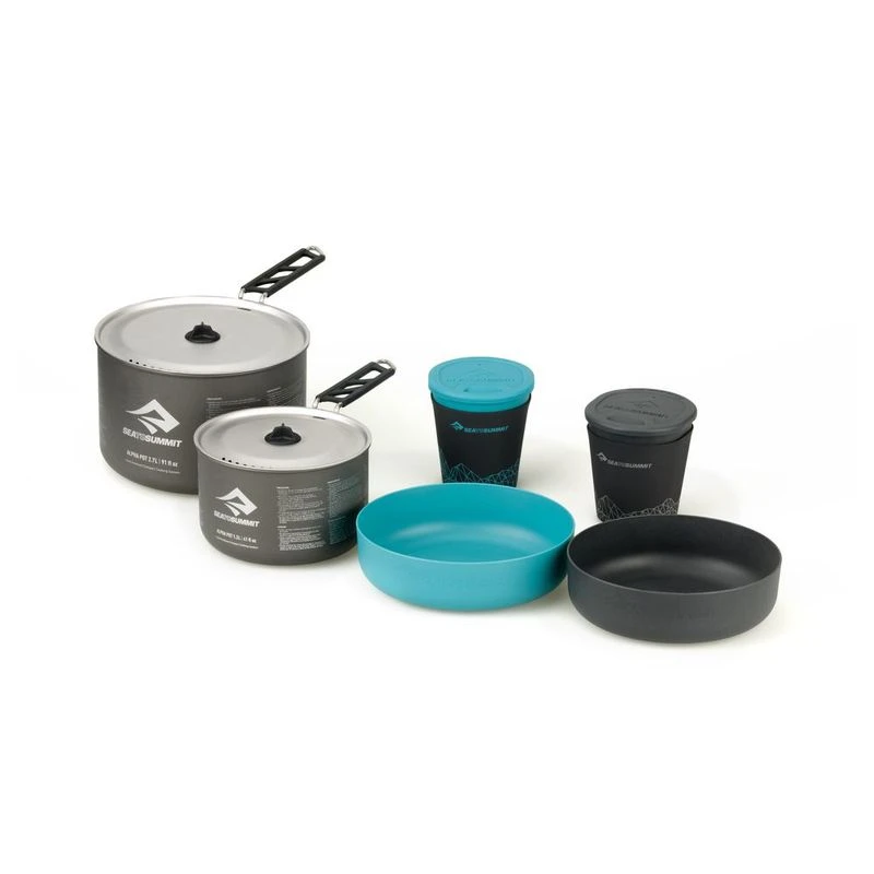 Sea to Summit AlphaSet Cooking Set 2.2 (Grey) | Sportpursuit.com