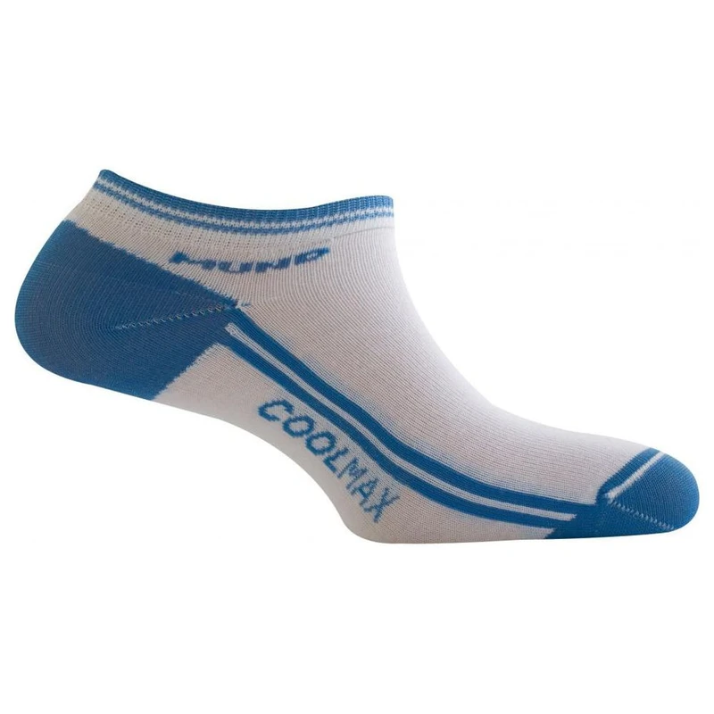 Mund Invisible Coolmax Socks (White) | Sportpursuit.com